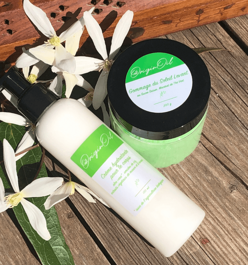 Grüner Tee Körperpeeling - OriginOil