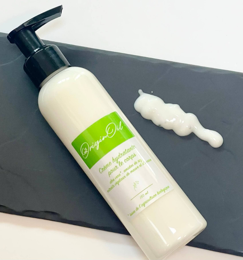 Crème hydratante suisse pour le corps - OriginOil