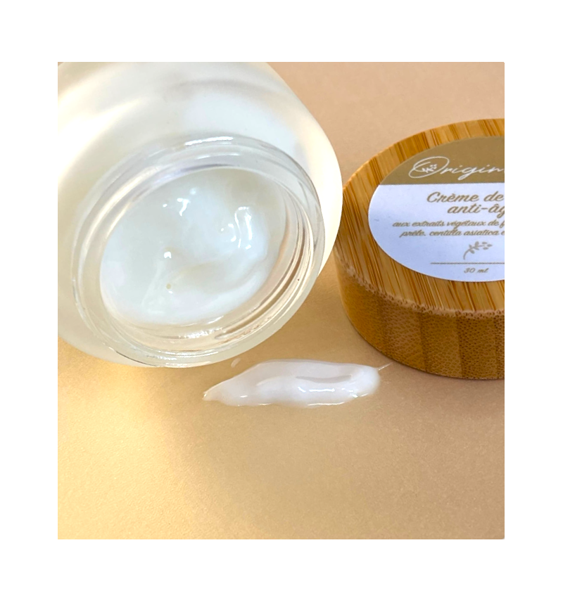 Crème de nuit anti-âge, Cosmétique naturel suisse - OriginOil